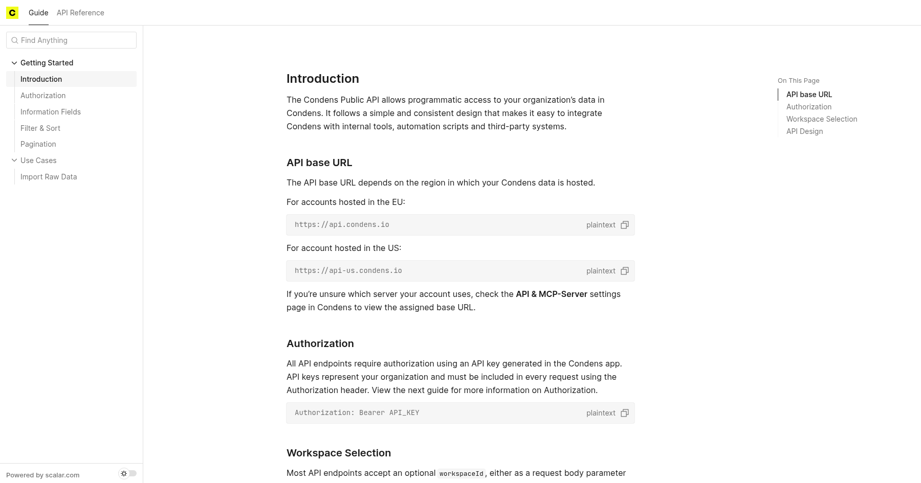 Introduction | Guide