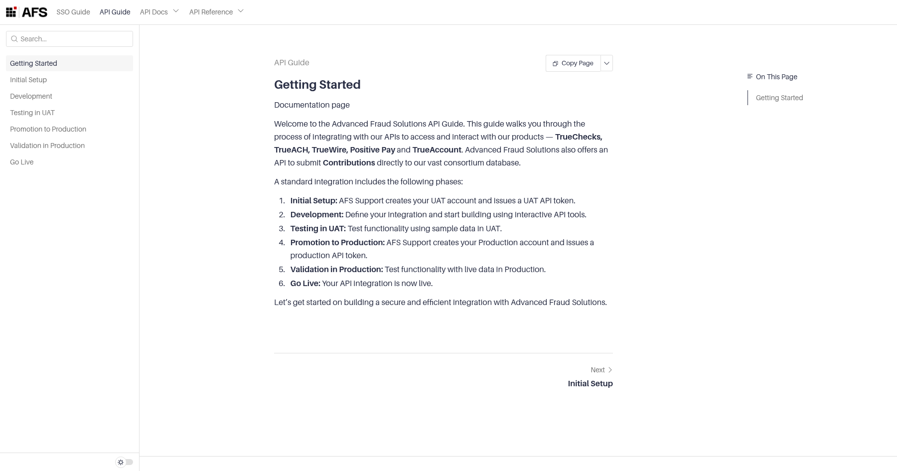 Validation in Production