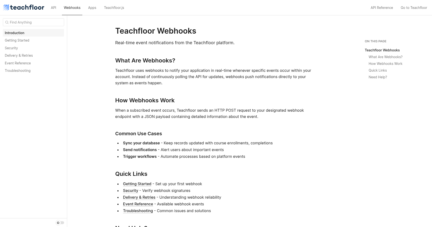 Introduction | Webhooks