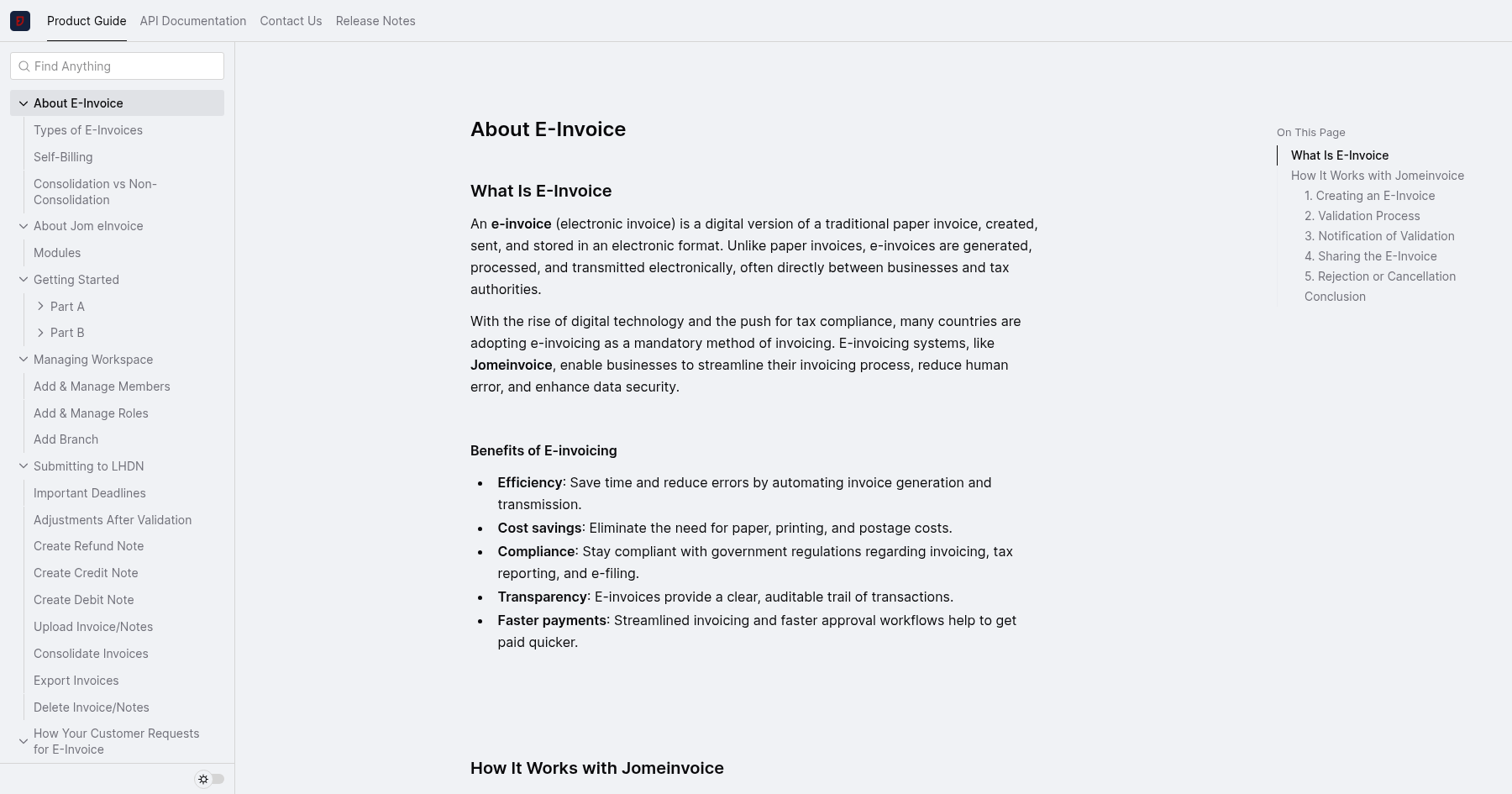 Adjustments After Validation | Product Guide
