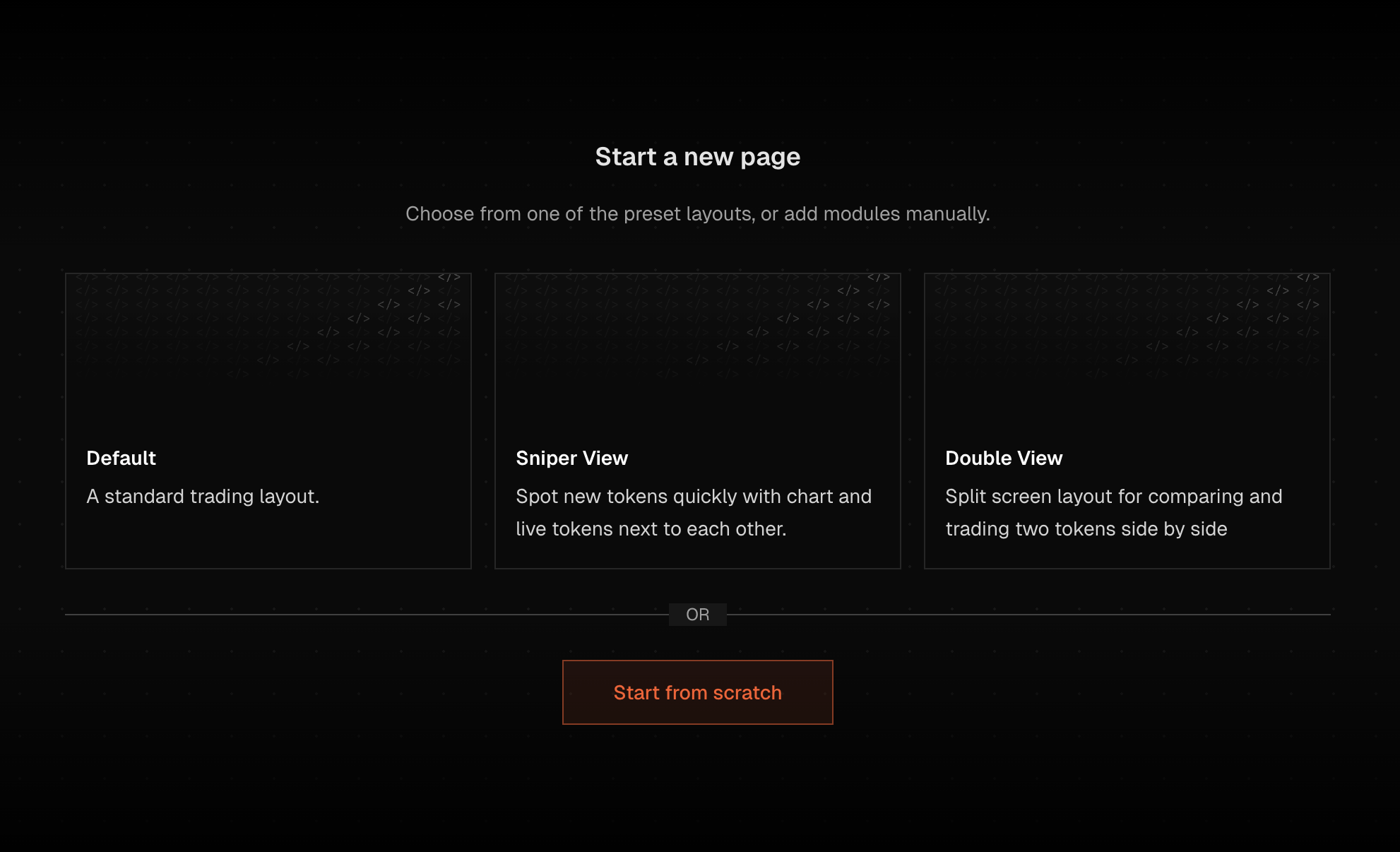 Navigating the Interface